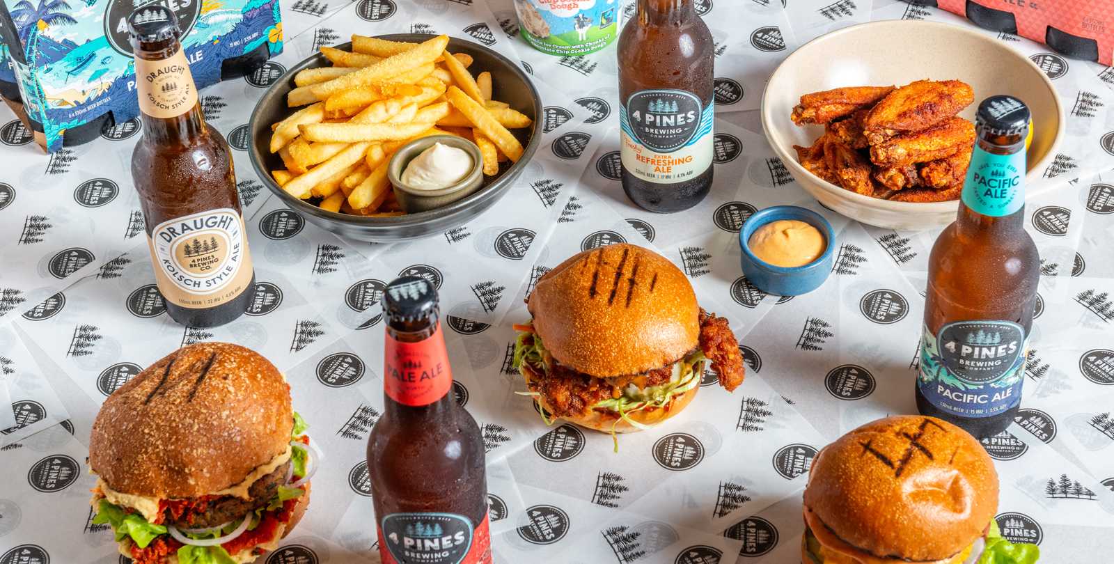 Fresh Beers, Food Offering & Entertainment | 4 Pines Torquay | 4 Pines Beer